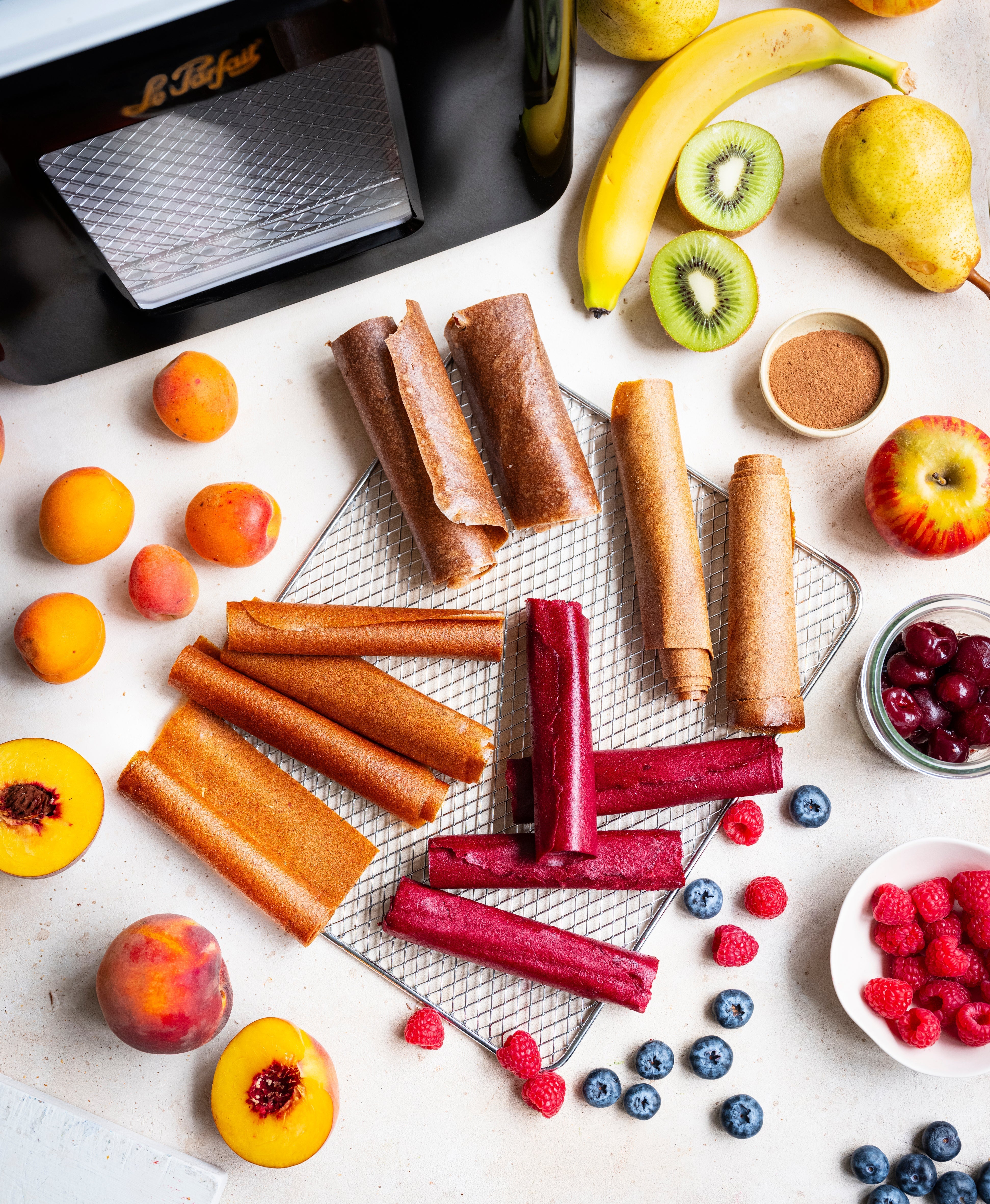 dehydrated fruit leather